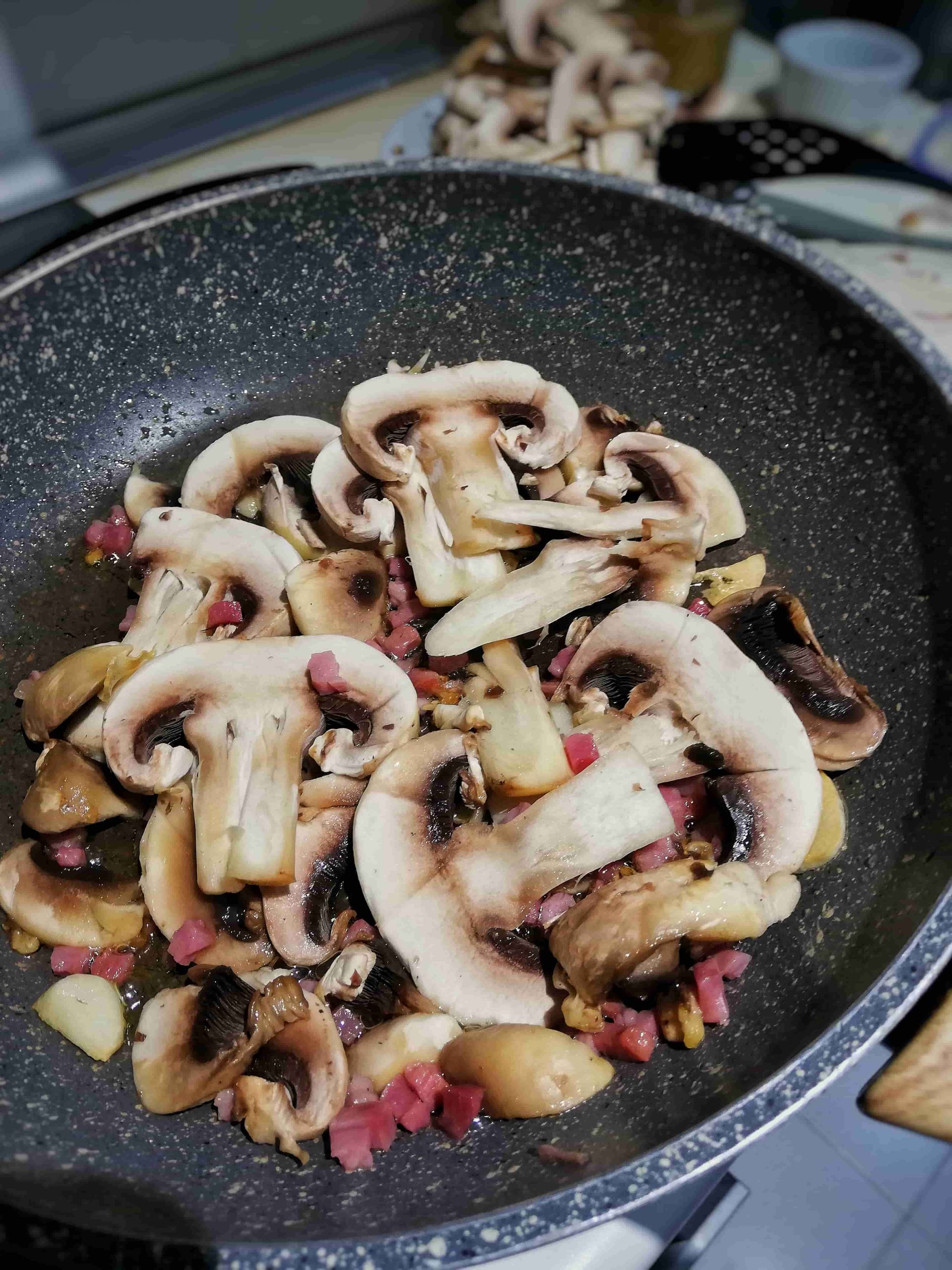 Champiñones con Jamón – Catering MadriZ